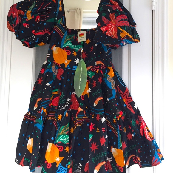 FARM Rio | Dresses | Farm Rio Zodiac Organic Cotton Mini Dress | Poshmark